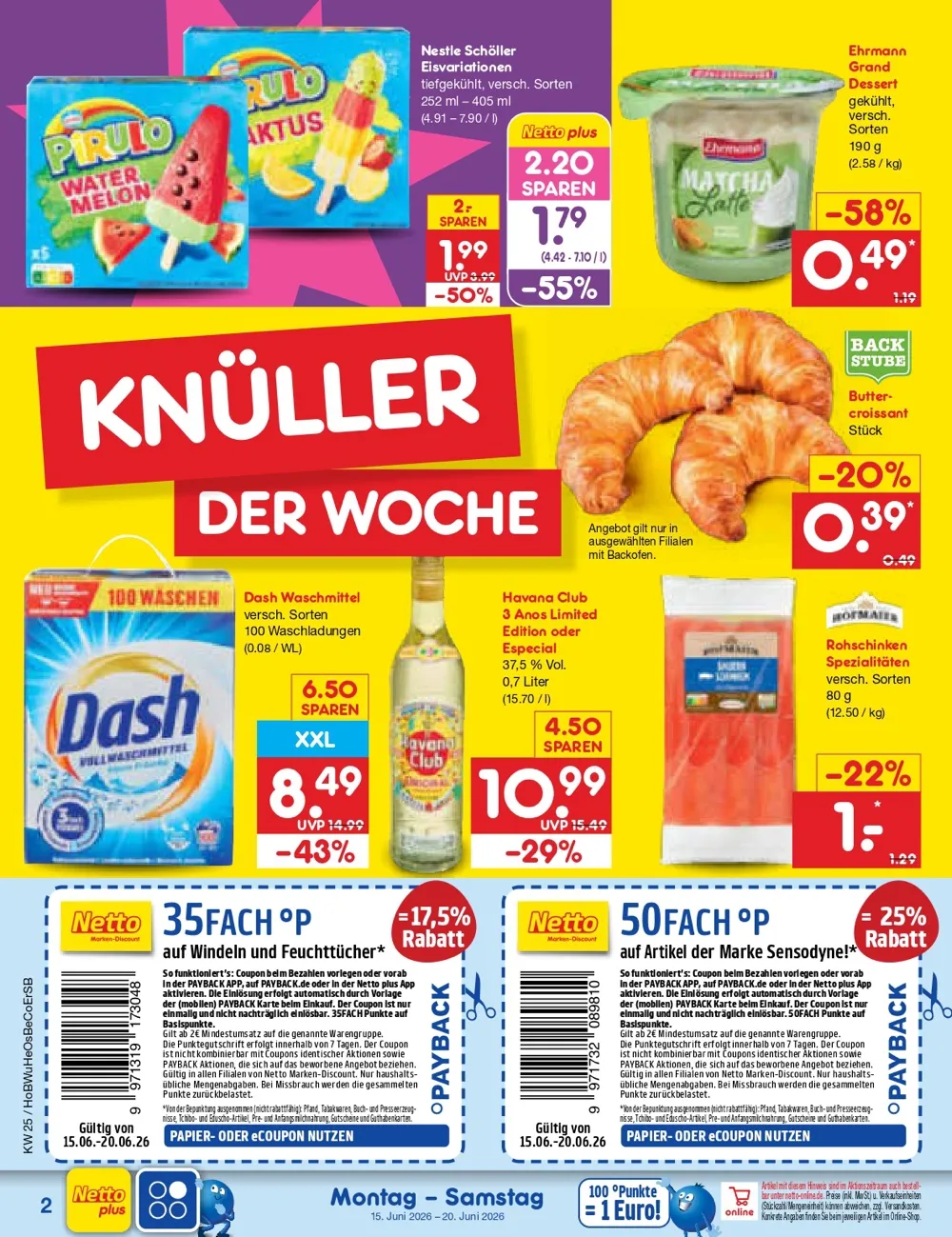 Netto Prospekt ab 08.06 & ab 15.06.2026 nächste woche