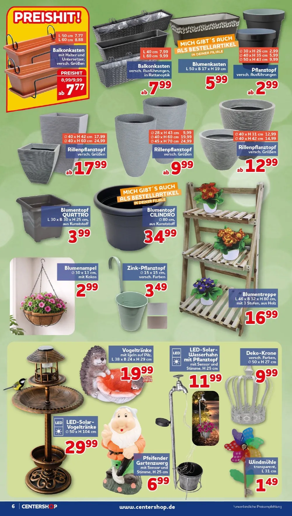 Centershop Prospekte | ab 11.05. & ab 18.05.2026