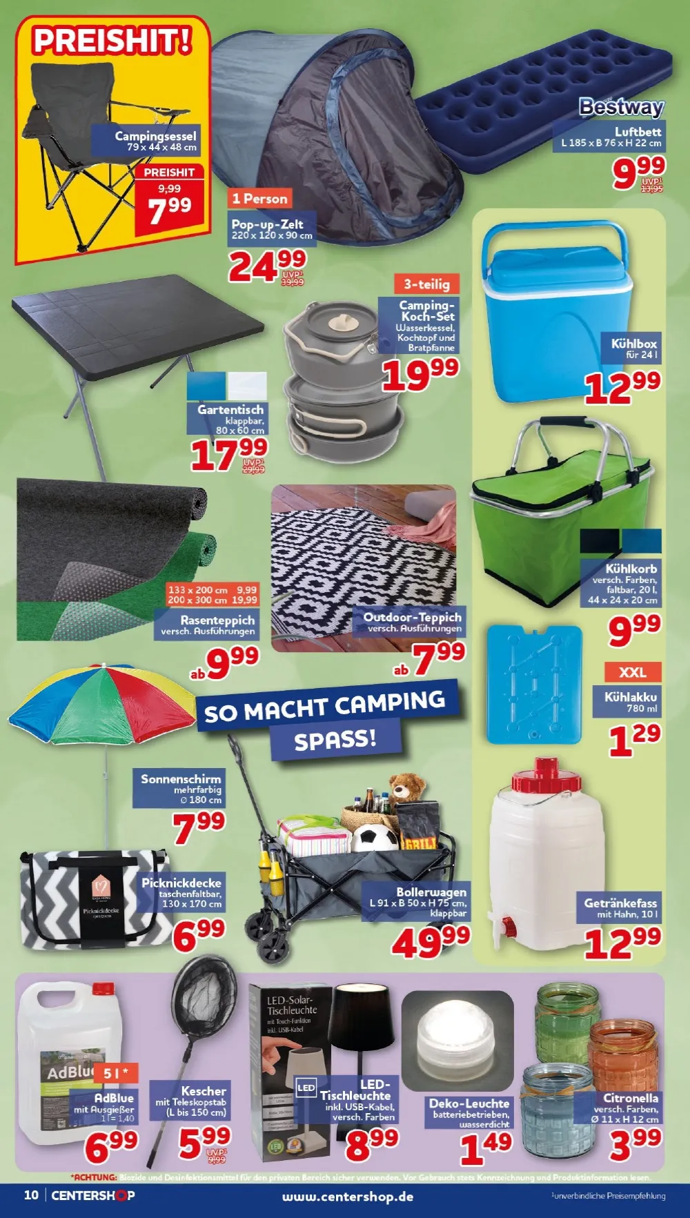 Centershop Prospekte | ab 11.05. & ab 18.05.2026