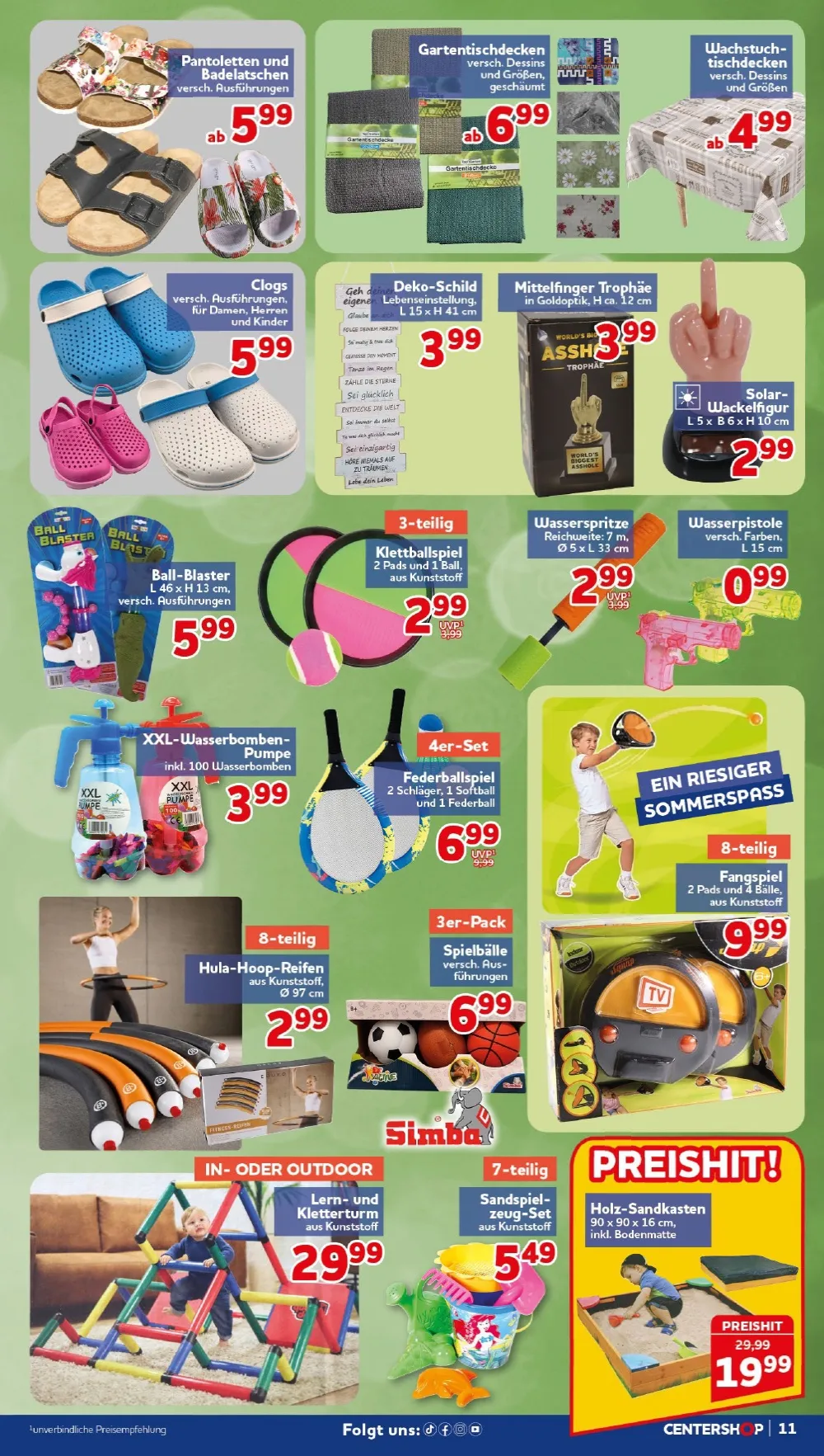Centershop Prospekte | ab 11.05. & ab 18.05.2026