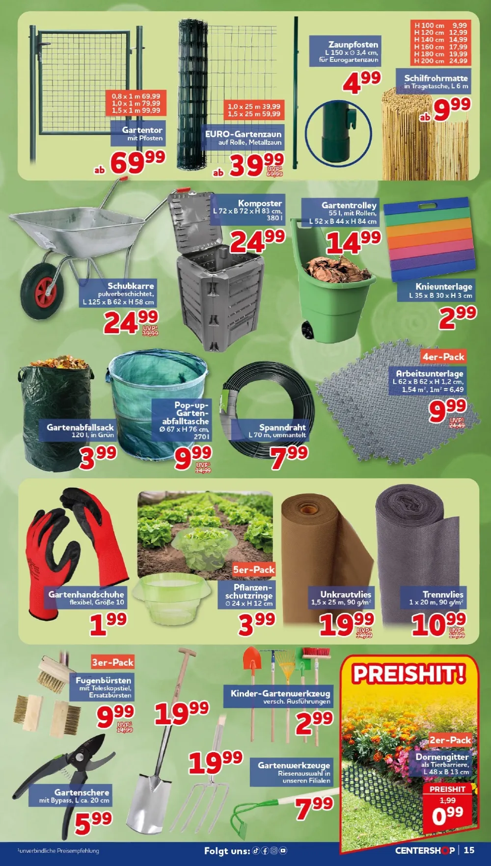 Centershop Prospekte | ab 11.05. & ab 18.05.2026
