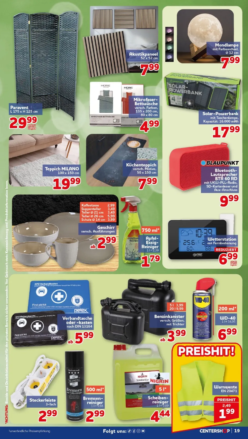 Centershop Prospekte | ab 11.05. & ab 18.05.2026