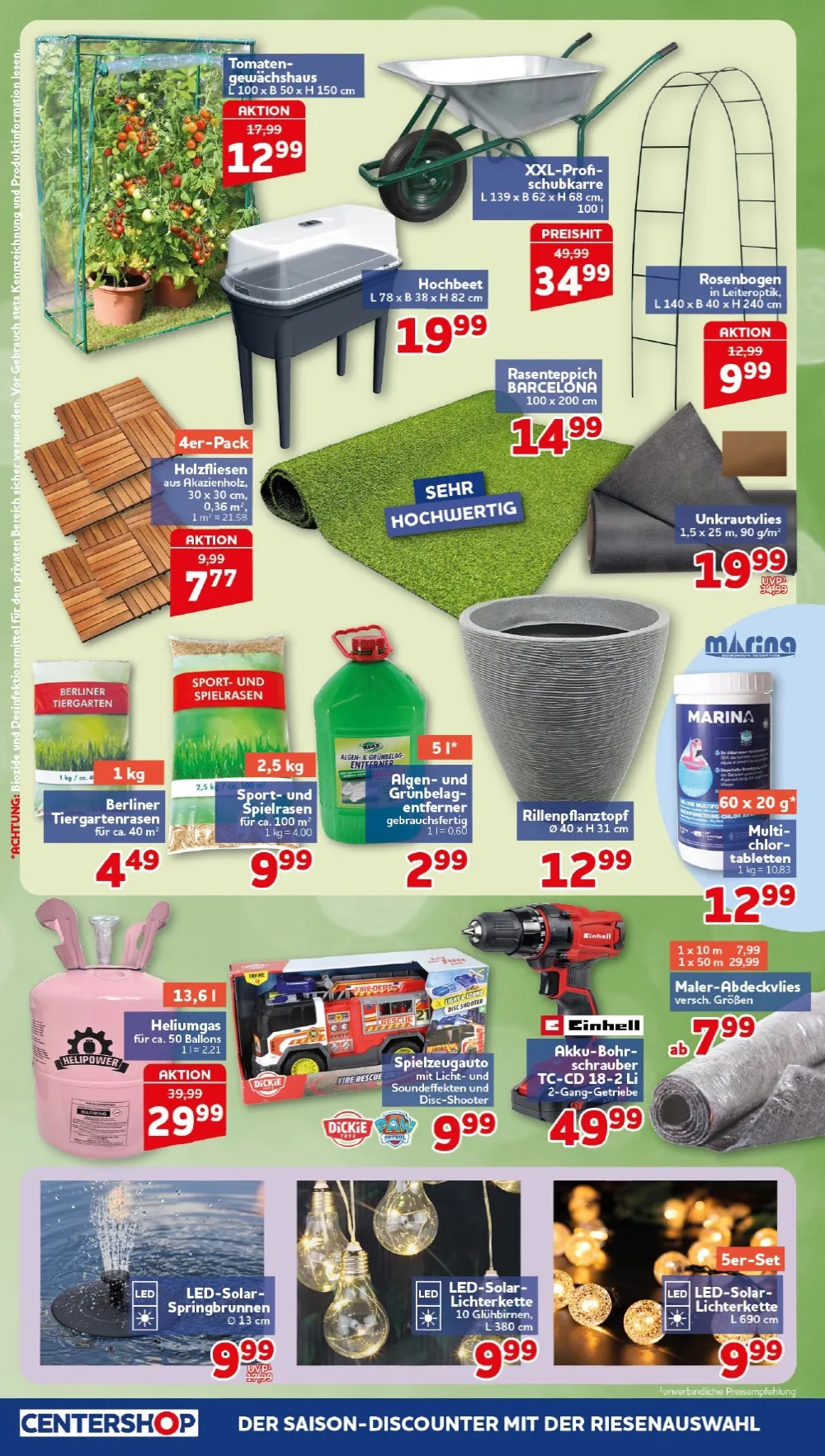 Centershop Prospekte | ab 11.05. & ab 18.05.2026