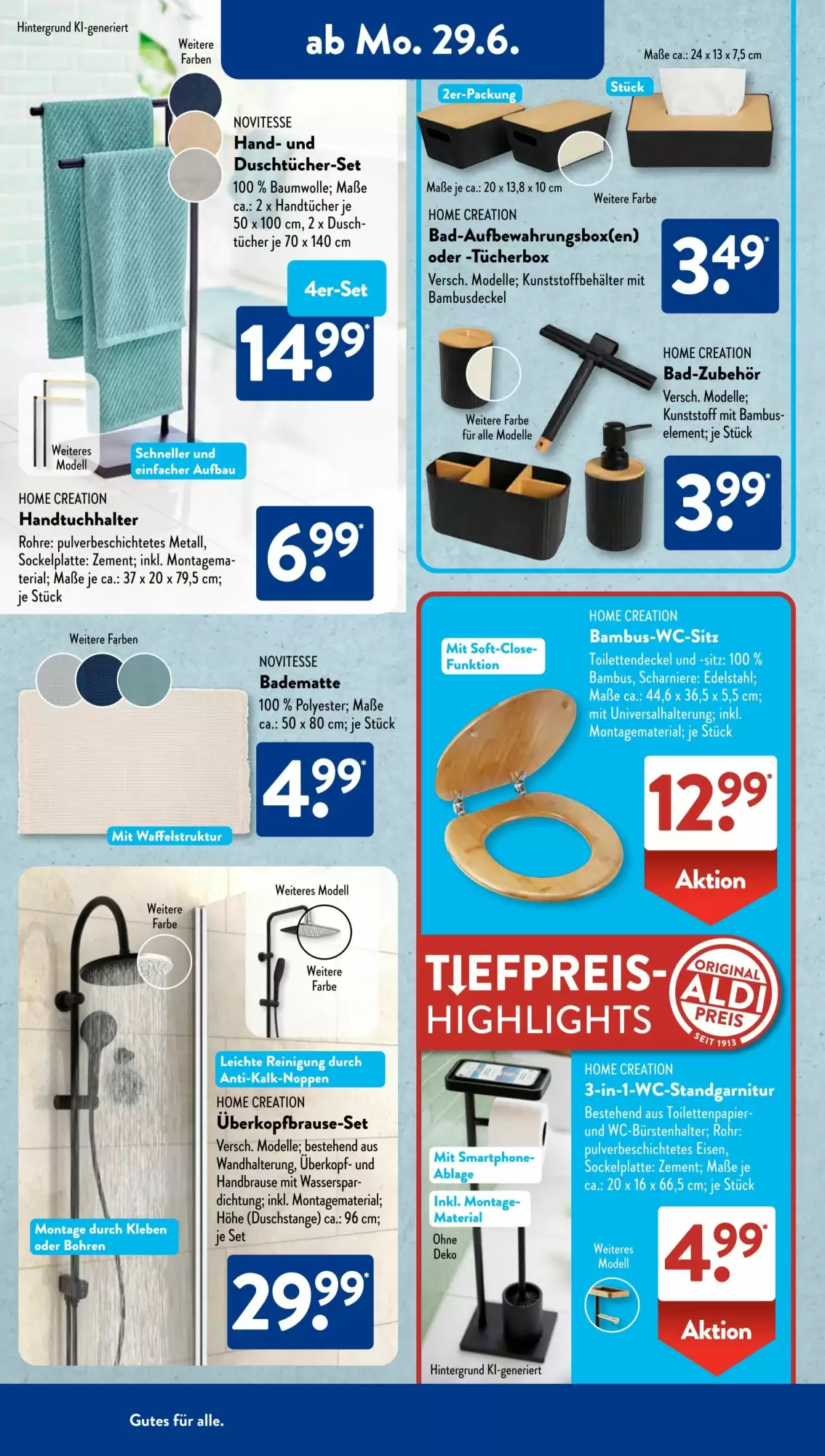 Aldi Süd Prospekt ab 15.06. & ab 22.06.2026 nächste woche