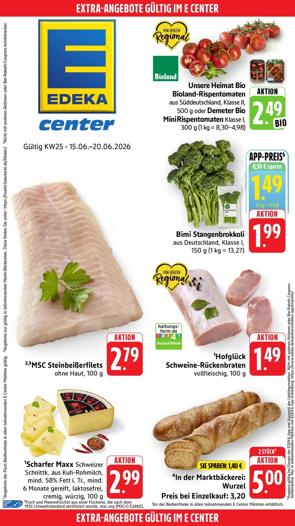E Center Prospekt ab 15.06.2026 diese & nächste woche