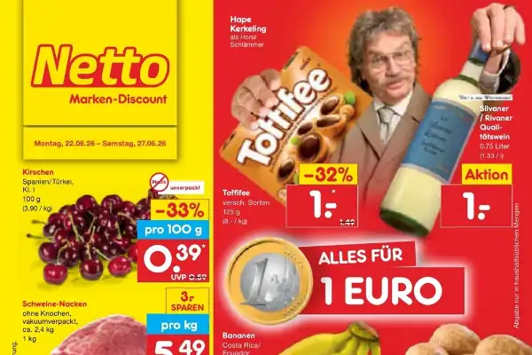 Netto Prospekt ab 15.06 & ab 22.06.2026 nächste woche